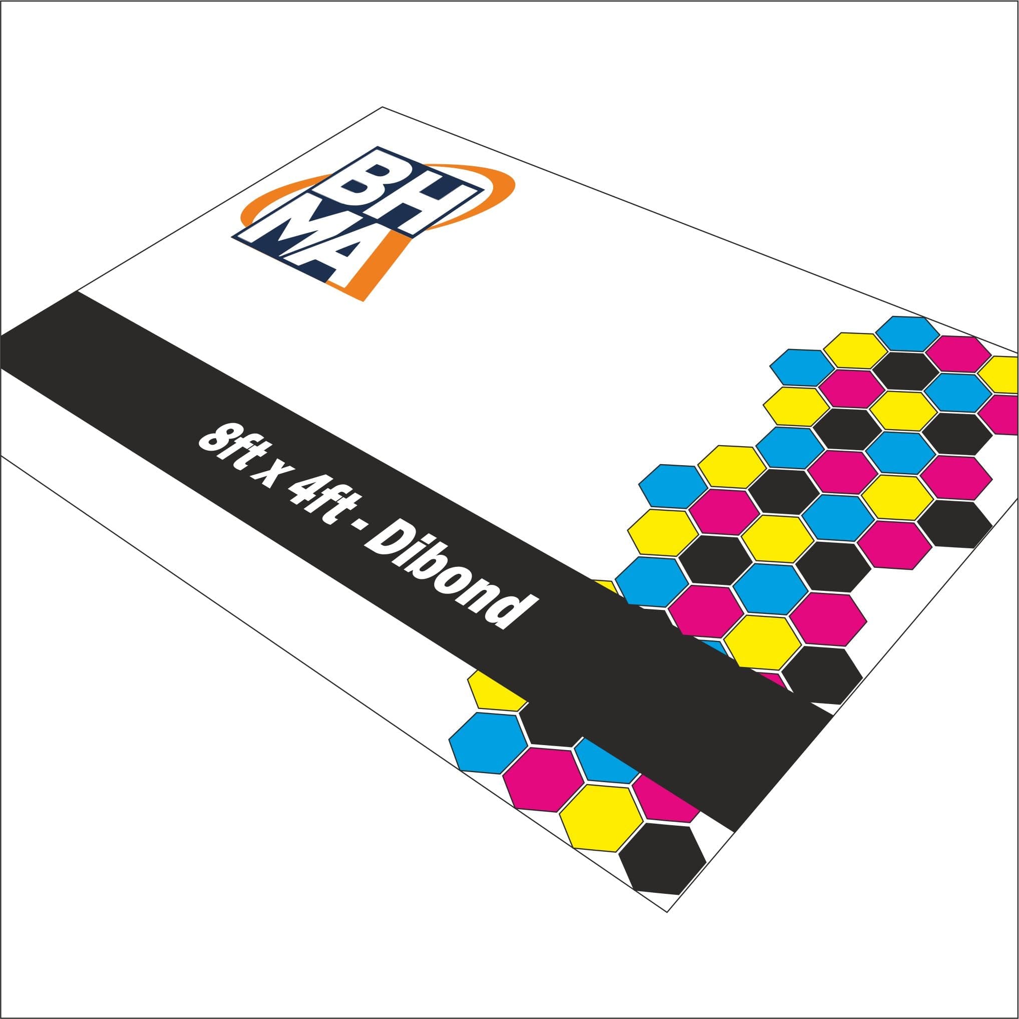 A3 Dibond printed Sign- BHMA Signs