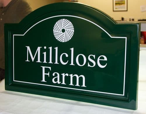 Exterior Bullnose Tombstone Signs - Fibreglass Moulded Signs – BHMA