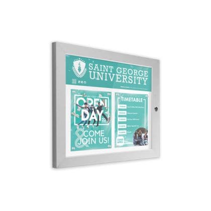 LED Illuminated Elite Lockable Menu Case - Outdoor Menu Display Cases ...