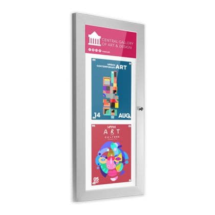 LED Illuminated Elite Lockable Menu Case - Outdoor Menu Display Cases ...