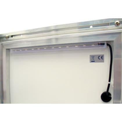 LED Illuminated Elite Lockable Menu Case - Outdoor Menu Display Cases ...
