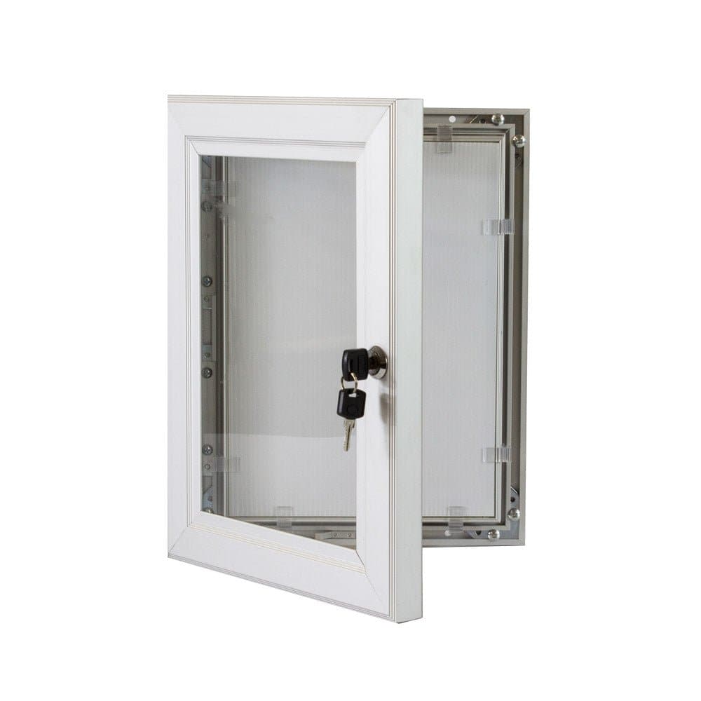 45mm Anodised Silver Poster Case - Poster Displays – BHMA