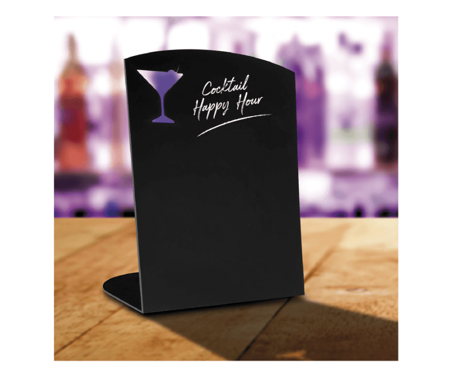A4 Acrylic Cocktail & Drinks Chalkboards - Product Catalogue – bhma