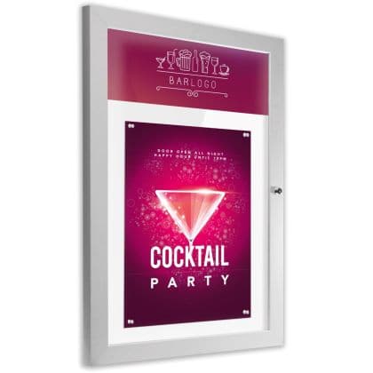 LED Illuminated Elite Lockable Menu Case - Outdoor Menu Display Cases ...