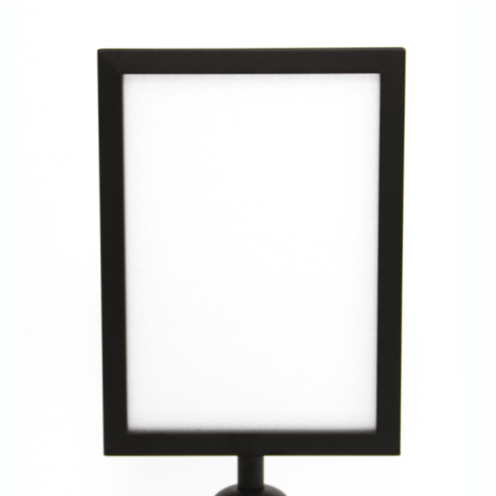 A4 Standard Vertical Frames for Retractable Barrier Posts - Ropes ...