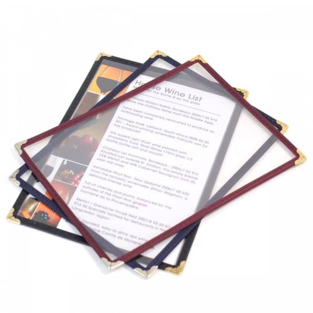 American Menu Cover Single Card - Menu Covers – BHMA