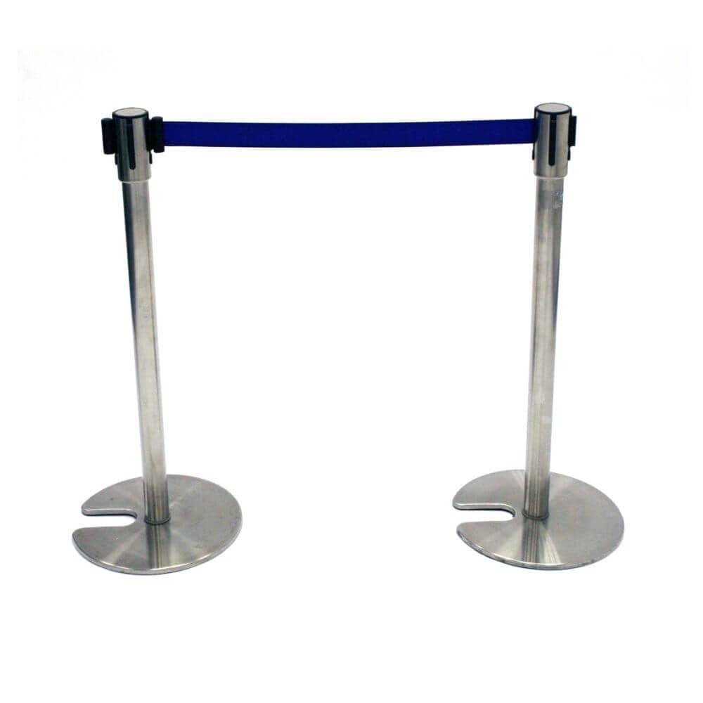 Stackable Retractable Belt Barriers - Satin Steel - Product Catalogue ...