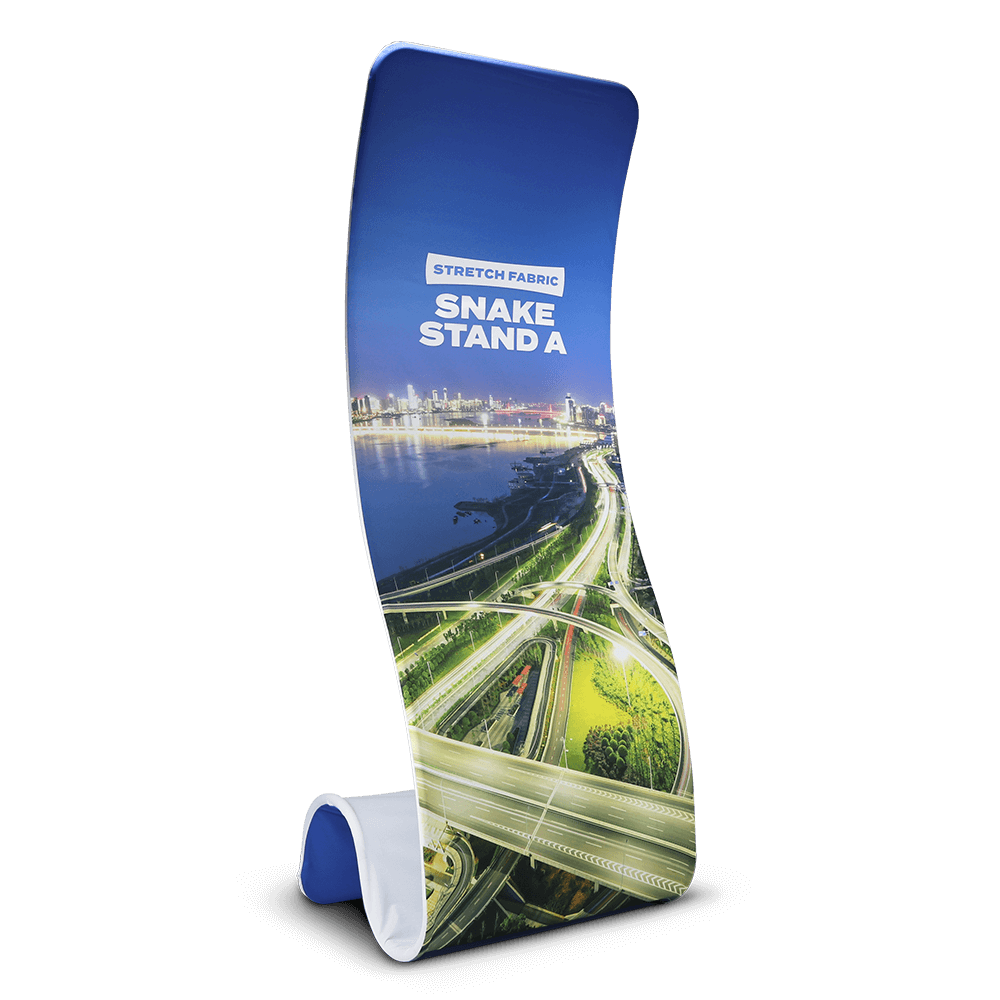 Stretch Fabric Snake A Stand - Lightboxes & LED Signage – BHMA
